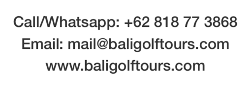 Bali National Golf Club - Bali Golf Tours